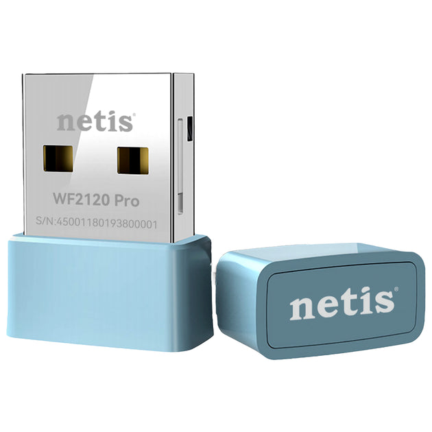 Tarjeta de Red Netis USB WF2120 PRO – Adaptador WiFi 150Mbps Mini – Parada Smart